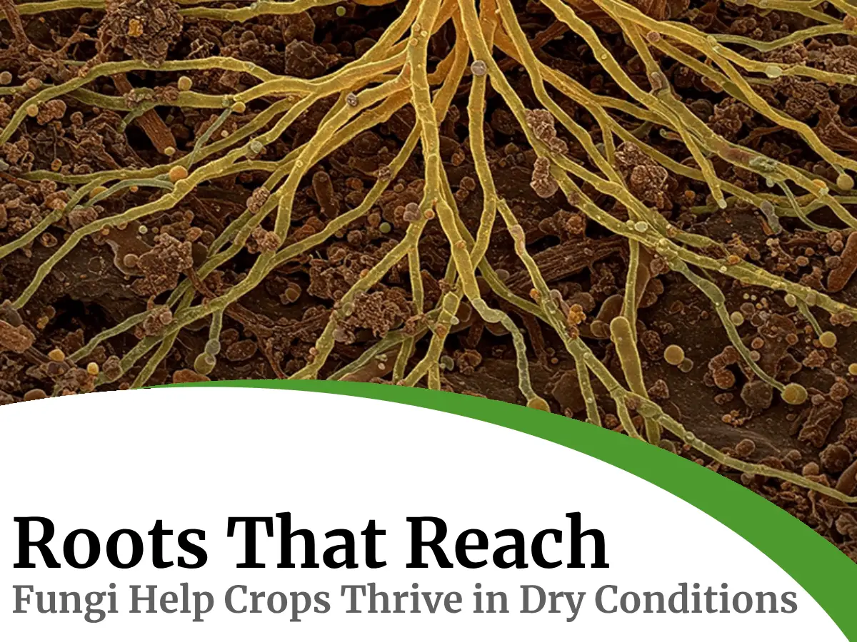 Roots That Reach: How Mycorrhizal Fungi Help Crops Thrive in Dry ...